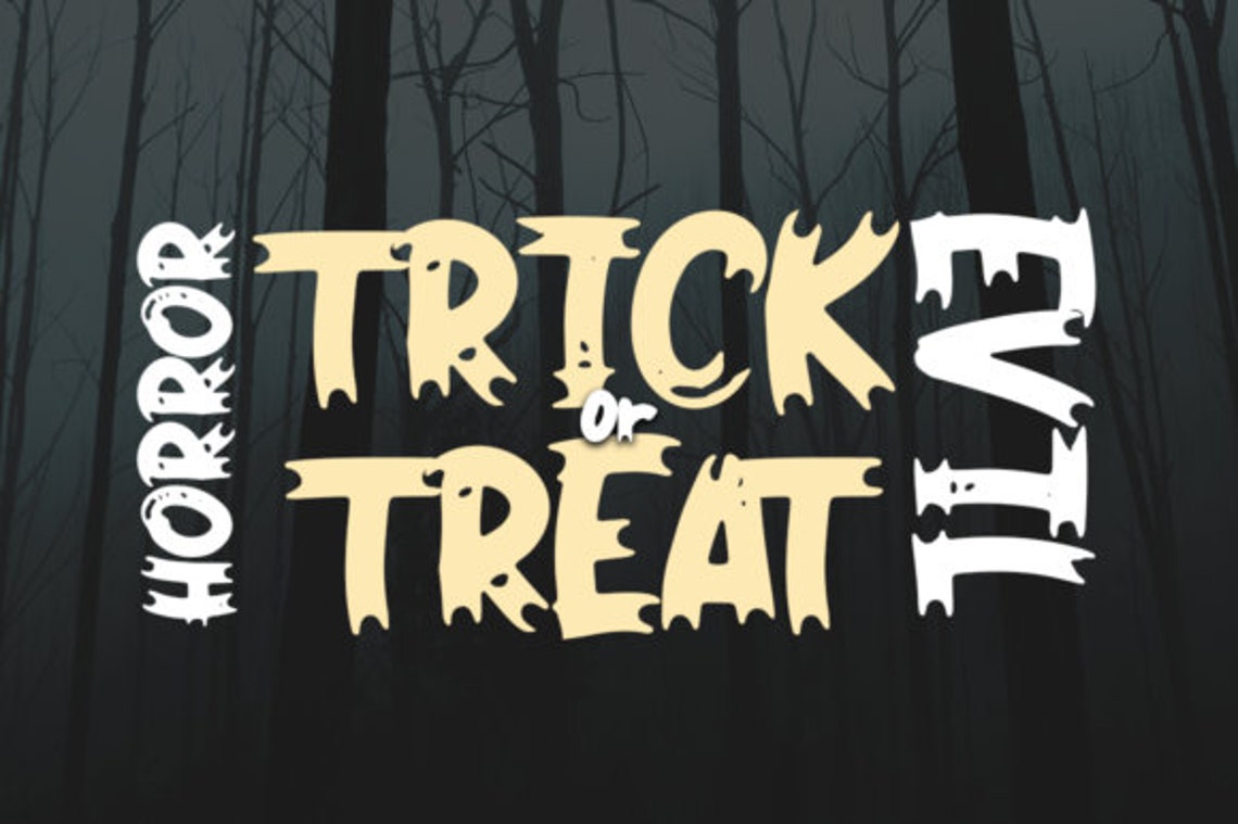 Midnight Show Font, Horror Font, Script Font, Beautiful Font, Vintage ...