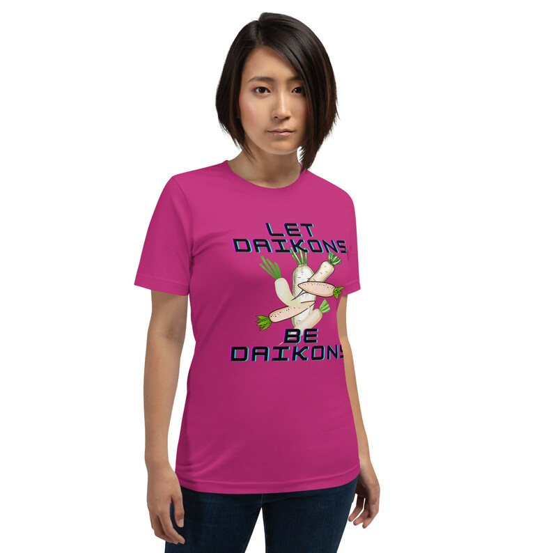 Unisex T-shirt- Let Daikon's Be Daikon's - Etsy