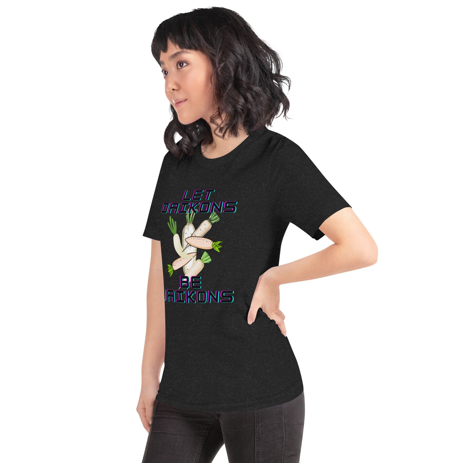 Unisex T-shirt- Let Daikon's Be Daikon's - Etsy