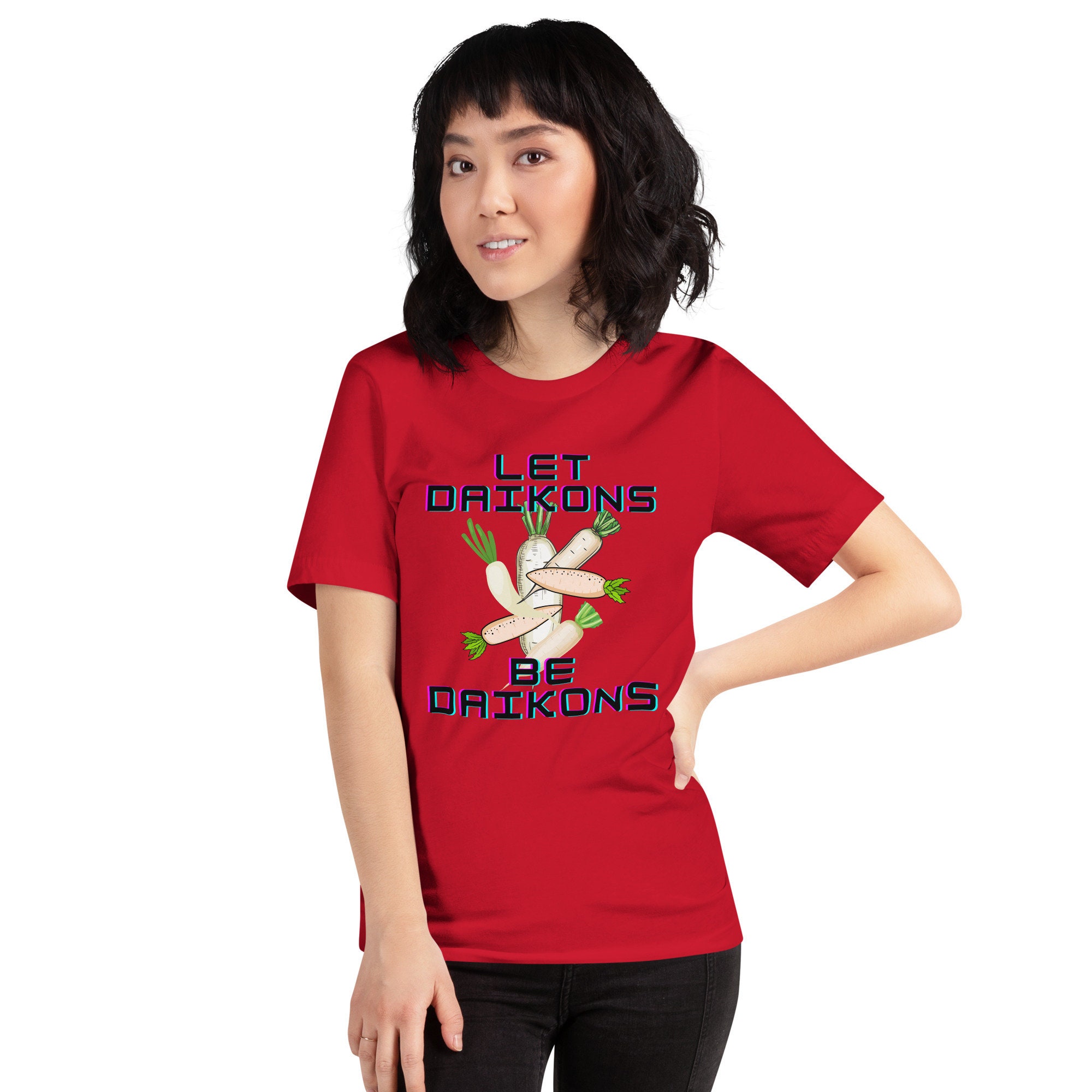 Unisex T-shirt- Let Daikon's Be Daikon's - Etsy