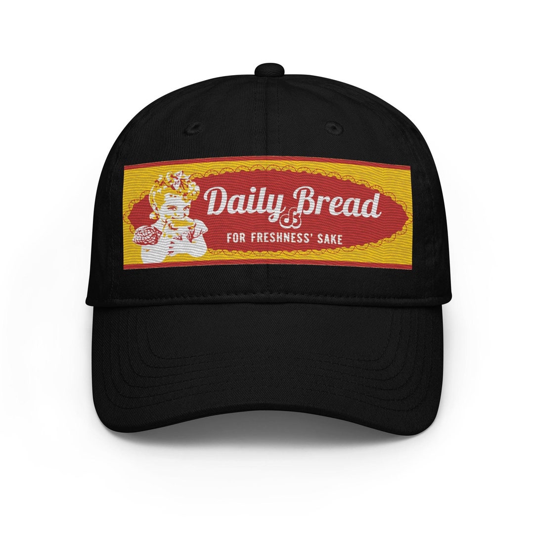 Daily Bread Vintage 50s Bread Store Champion Dad Hat Custom Embroidery ...