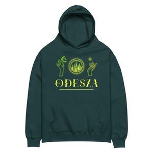 Unisex Oversized Hoodie Odesza Sun and Moon Fan Made Merch - Etsy