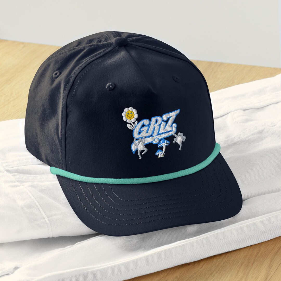 Griz EDM DJ Dancing Frogs Golf Rope Hat Custom Embroidery - Etsy