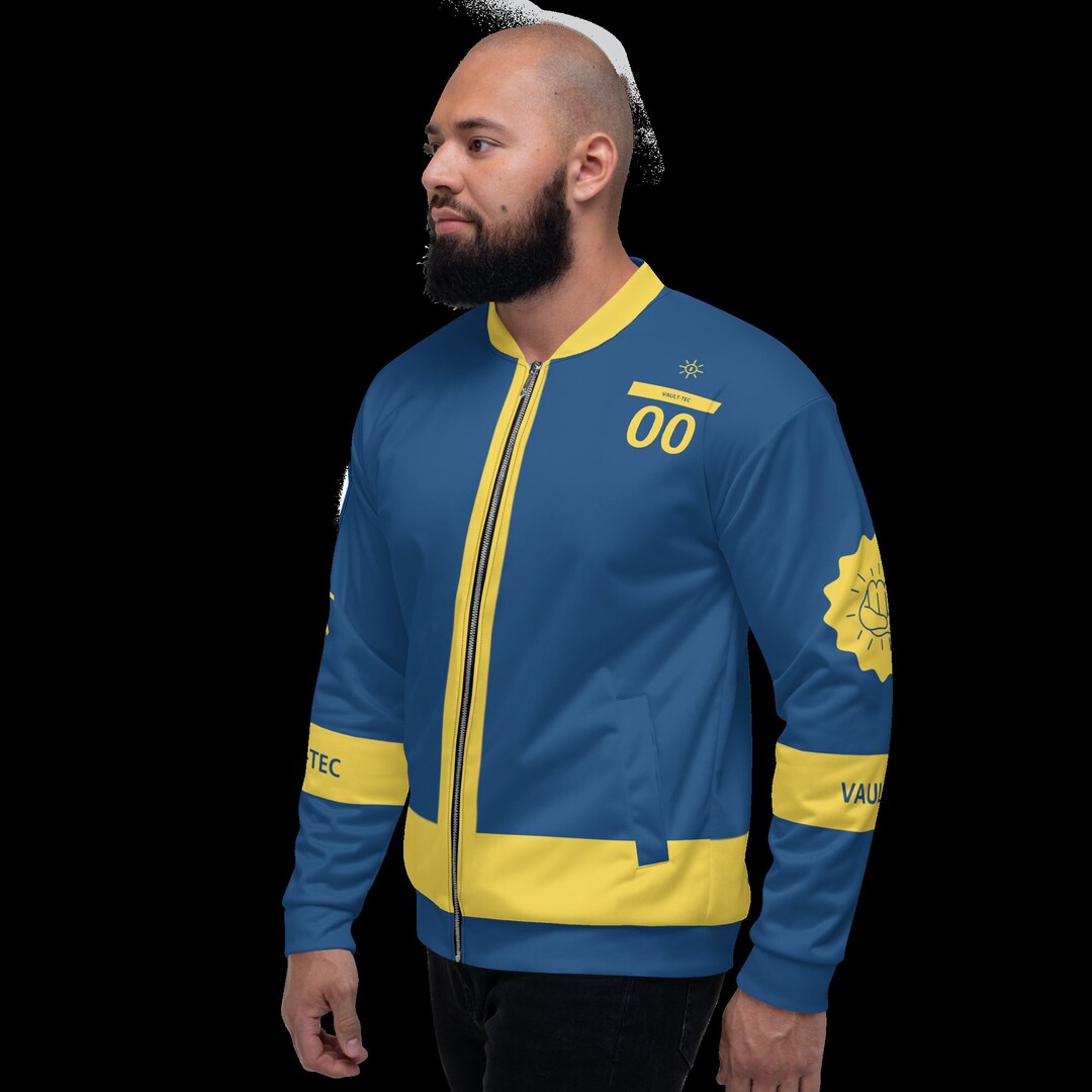 Fallout Cosplay Vault Suit | Custom # | Bomber Jacket and Track Pants ...