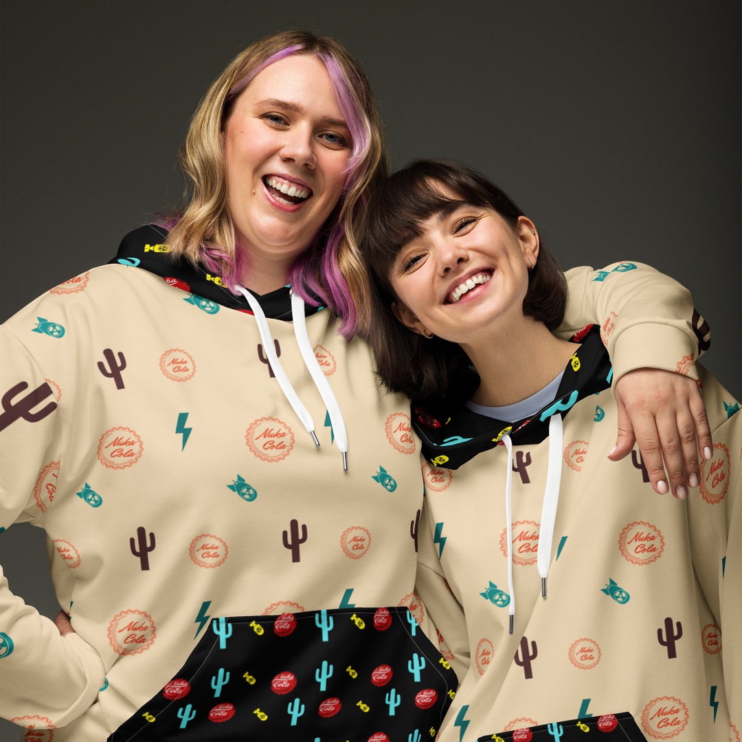 Fallout Nuka Cola Bomb Cactus Print All Over Hoodie Unisex - Etsy