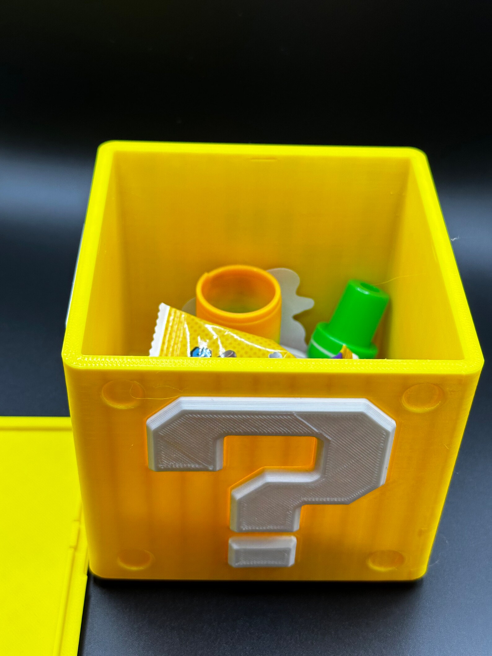 Question Mark Block Storage Container Party Favors Unique Gift - Etsy