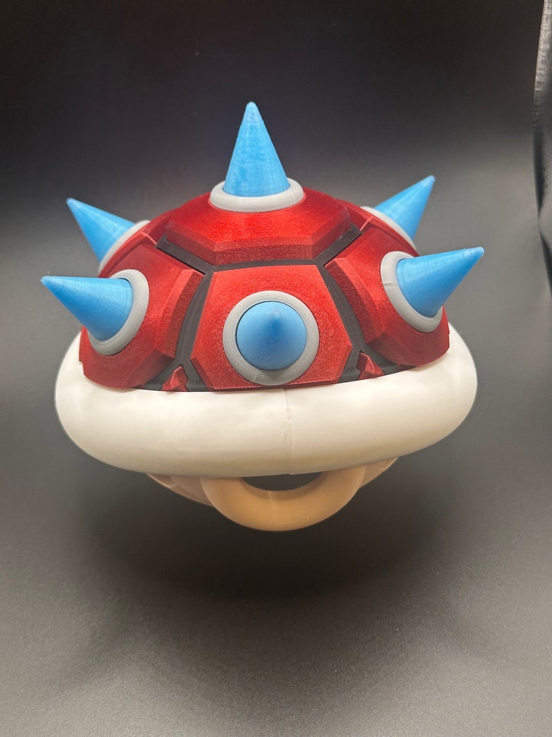 3D Printed Long Spike Shell, Piggy Bank, Geek Gift, Video Game Decor ...