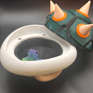 3D Printed Long Spike Shell, Piggy Bank, Geek Gift, Video Game Decor ...