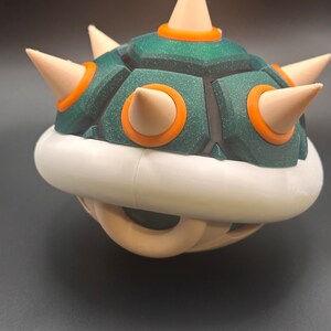 3D Printed Long Spike Shell, Piggy Bank, Geek Gift, Video Game Decor ...