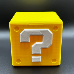 Question Mark Block Storage Container Party Favors Unique Gift Piggy ...