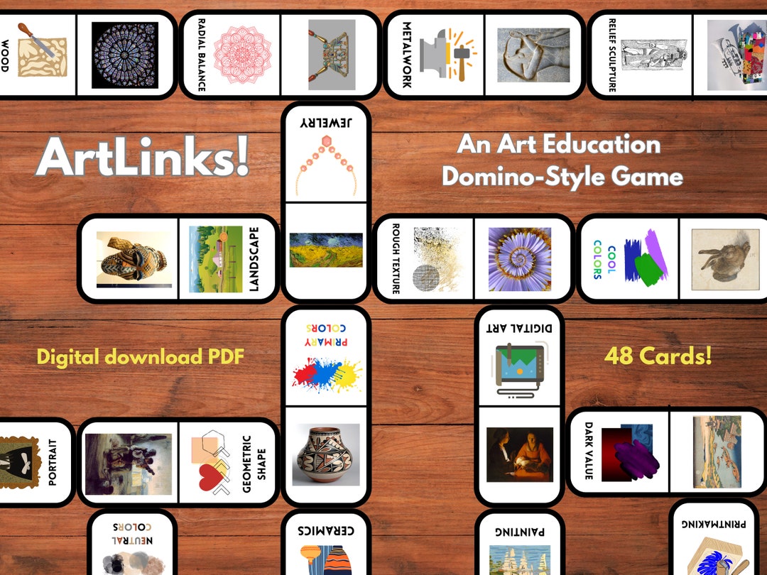 Artlinks! an Art Education Domino-style Game for the Classroom ...