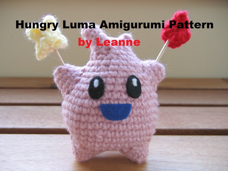 Hungry Luma Amigurumi Pattern - Etsy