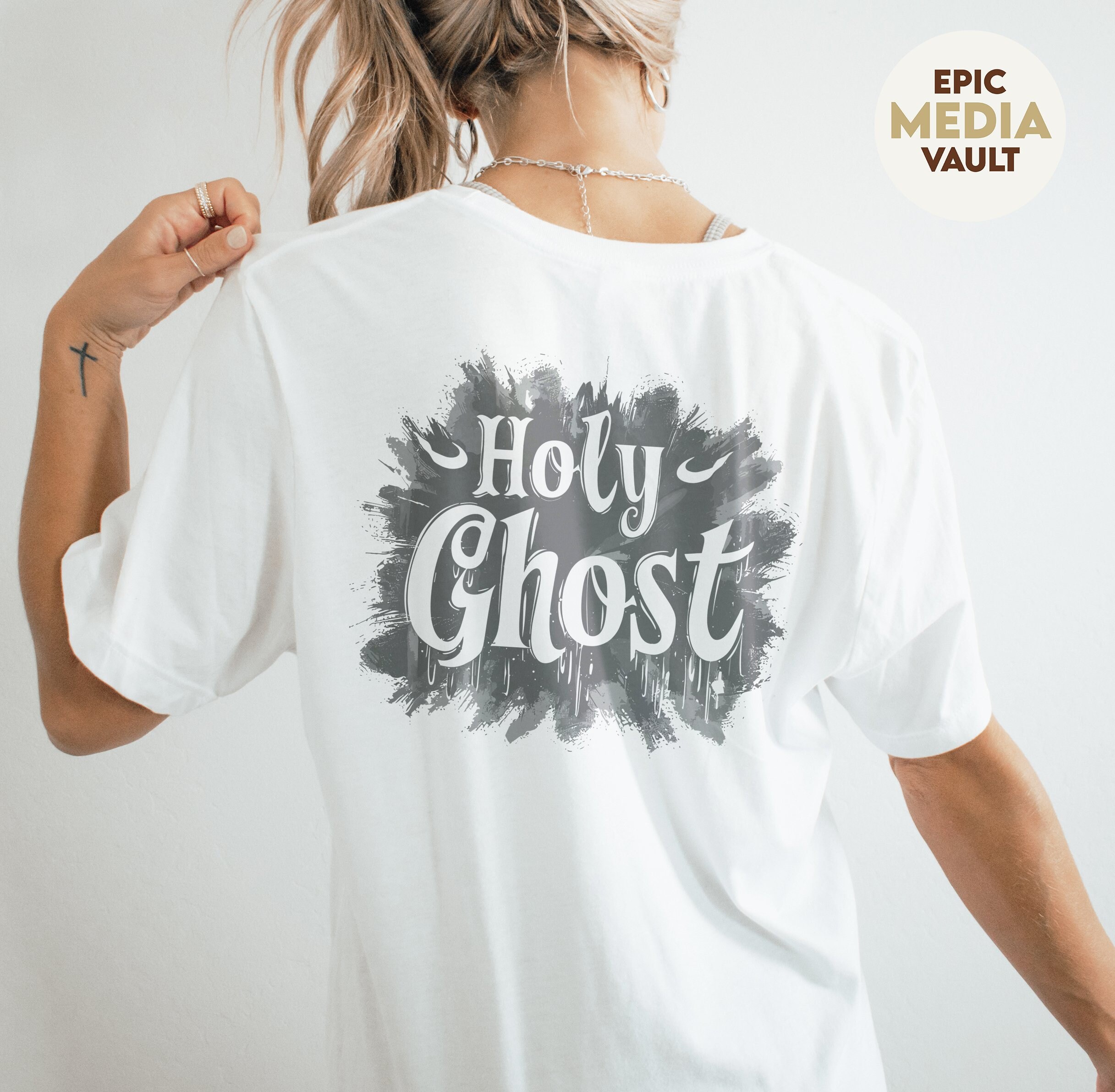 Holy Ghost Halloween Christian PNG SVG Design for Tshirts, Religious ...