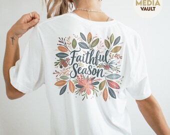 Autumn Thanks Fall Christian PNG SVG Design for Tshirts, Religious ...