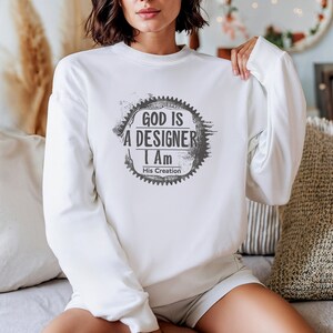 God is a Designer I Am His Creation Scripture Christian PNG + SVG ...