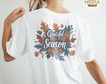 Autumn Thanks Fall Christian PNG SVG Design for Tshirts, Religious ...
