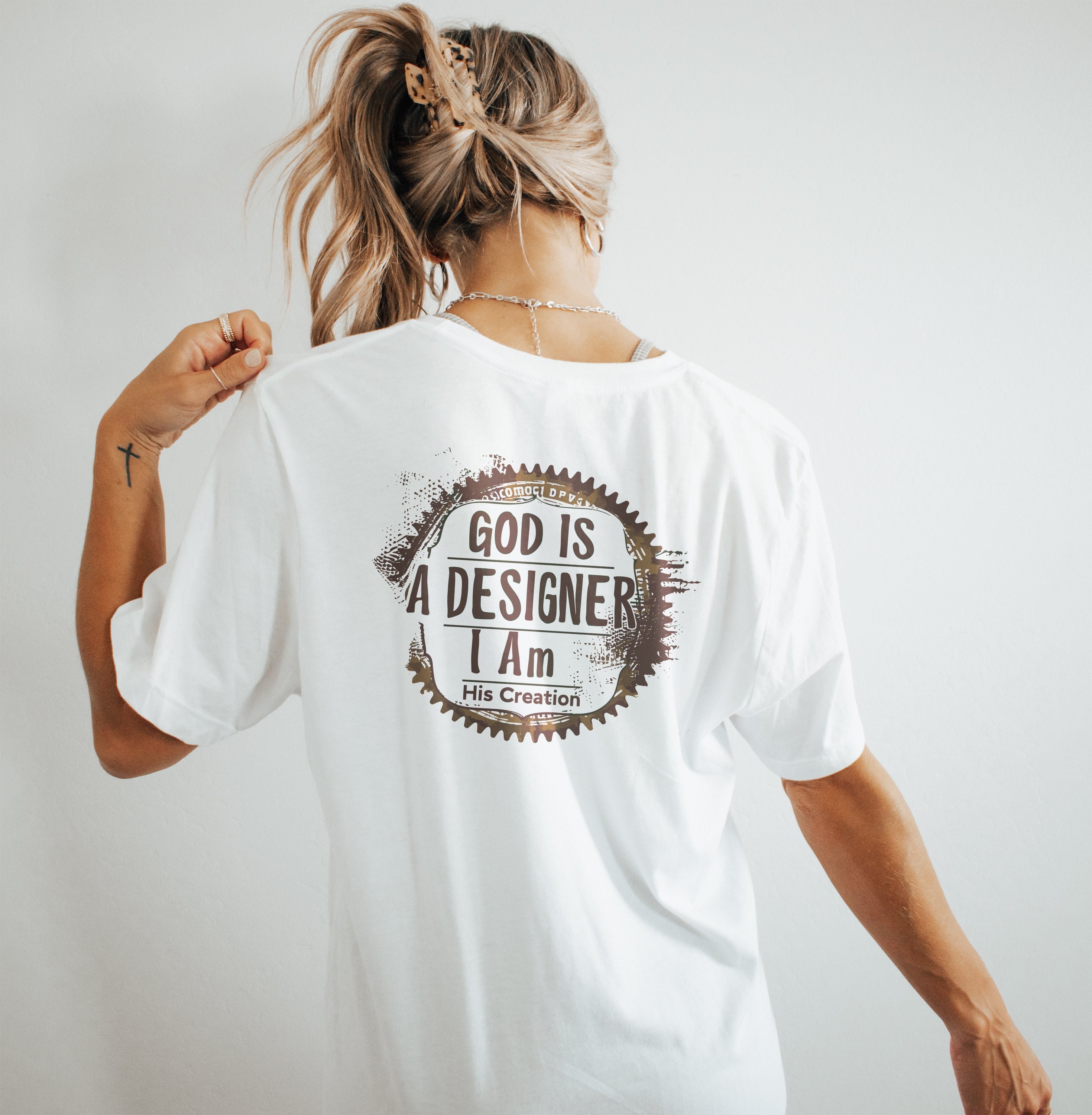 God is a Designer I Am His Creation Scripture Christian PNG + SVG ...