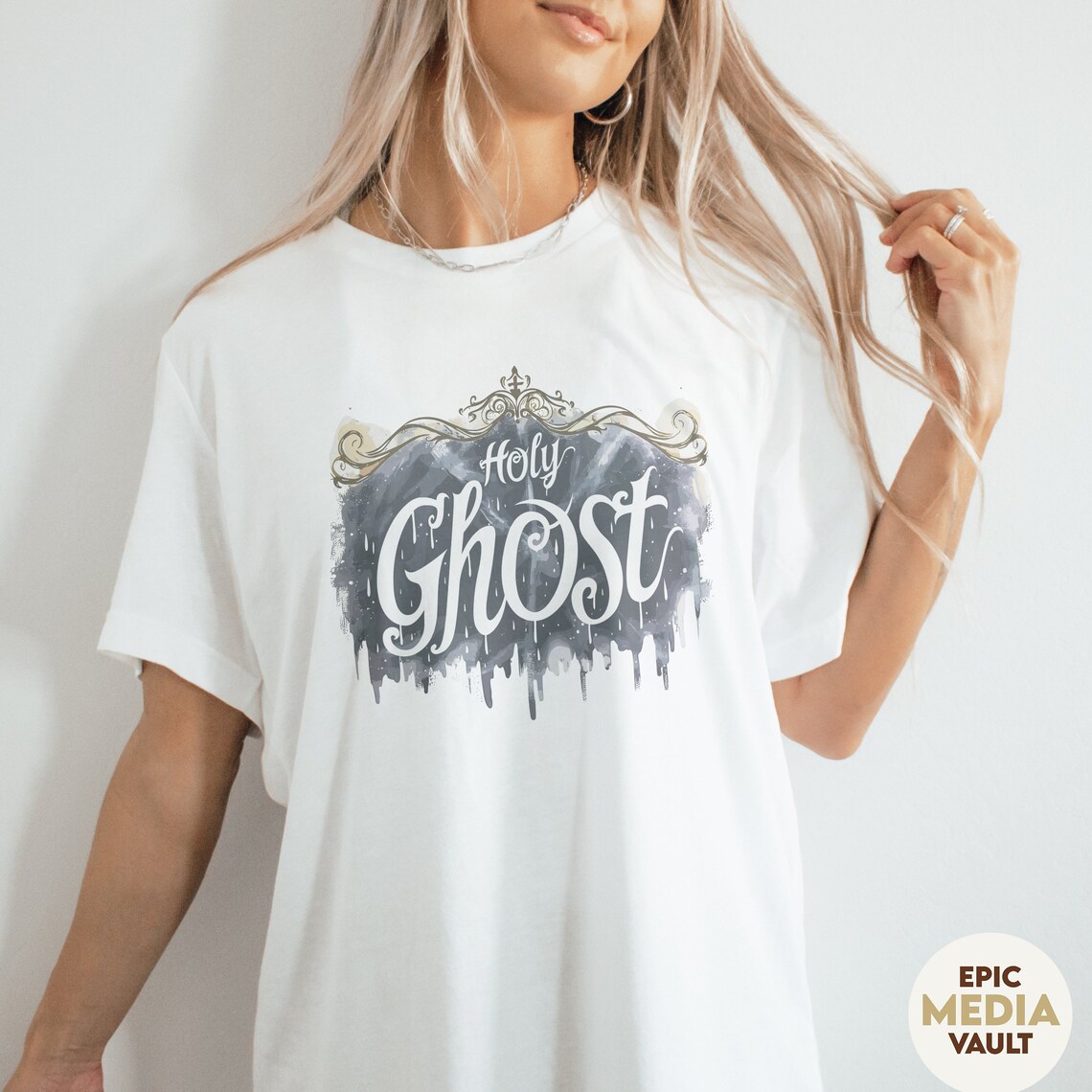 Halloween Christian PNG SVG Design for Tshirts Holy Ghost, Religious ...