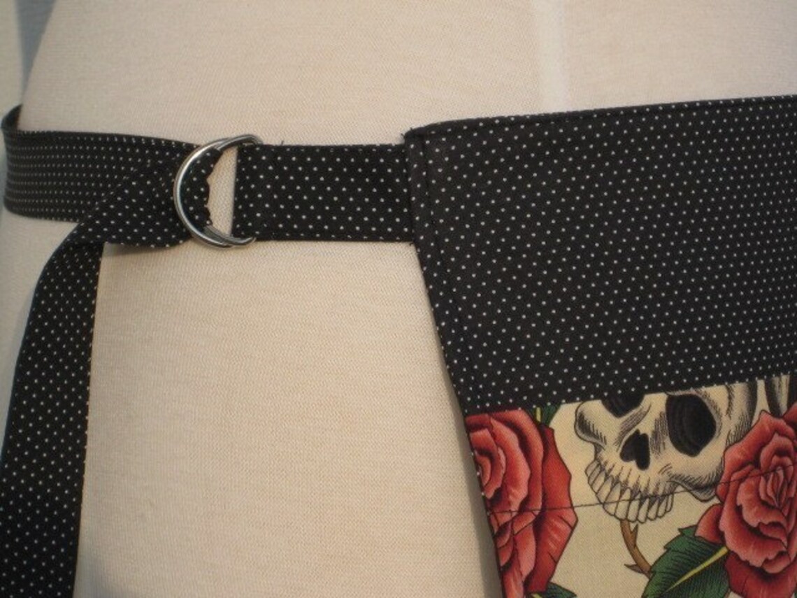 The MADISON Multi Purpose Apron in Black Day of the Dead - for Arts and ...