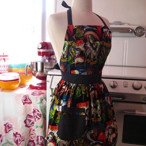 Classic Horror Movies Apron CHLOE - Etsy