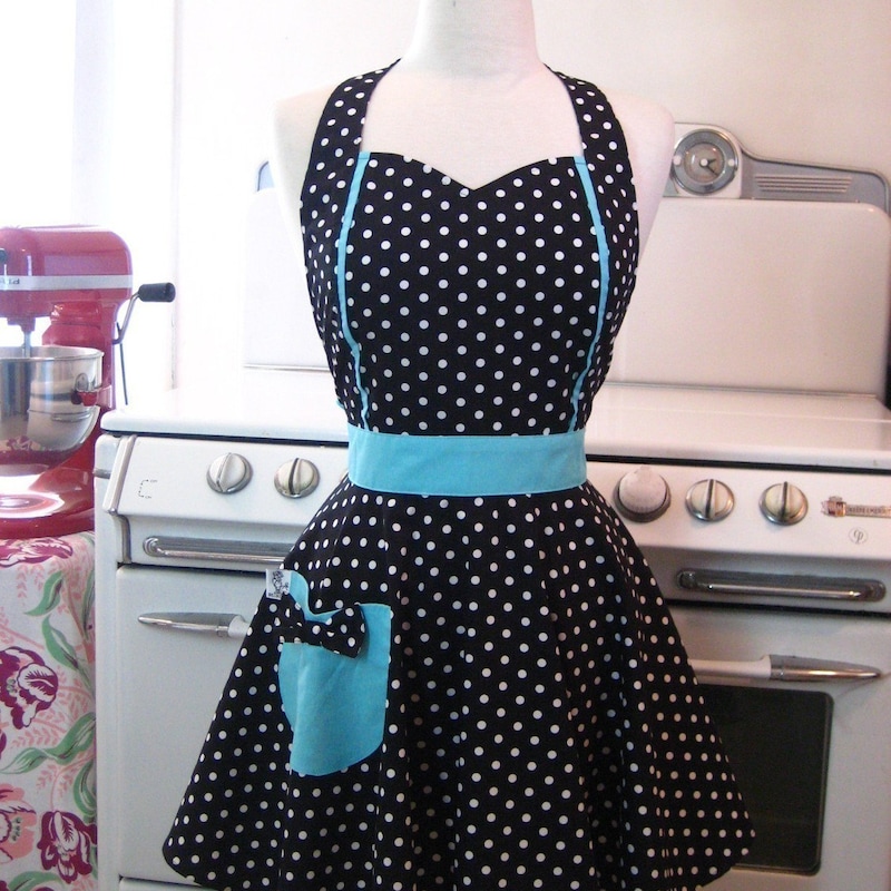 Retro 50s Apron - Etsy
