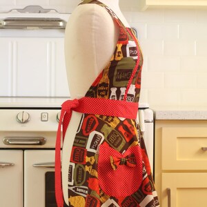 Retro Apron BBQ Condiments - Etsy