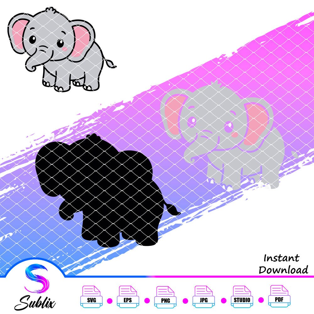 Safari Animals Layered SVG Cute African Jungle Animal Cut File Cricut ...