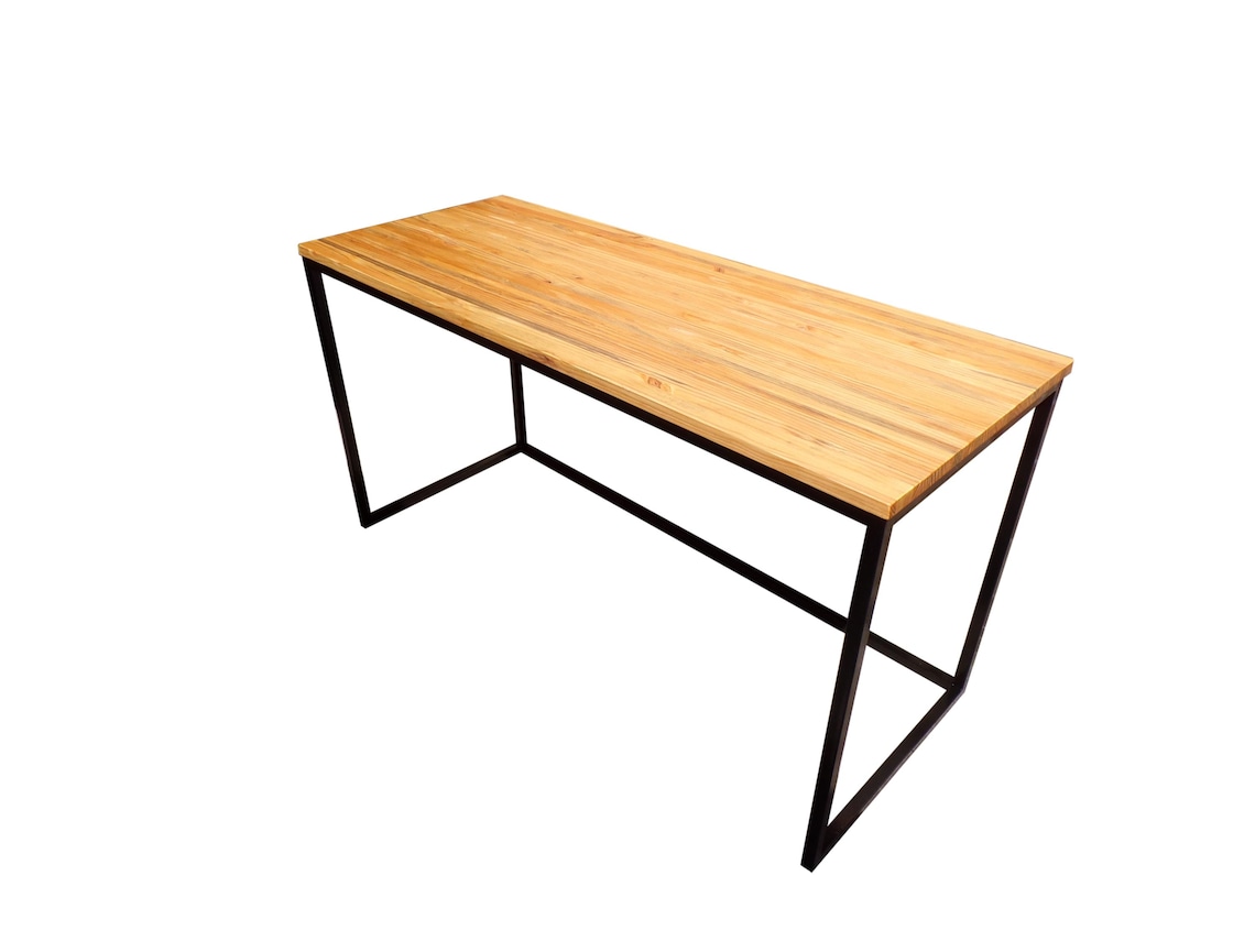 DIY Plans Industrial Style Office Desk Table, Drawing, Industrial ...