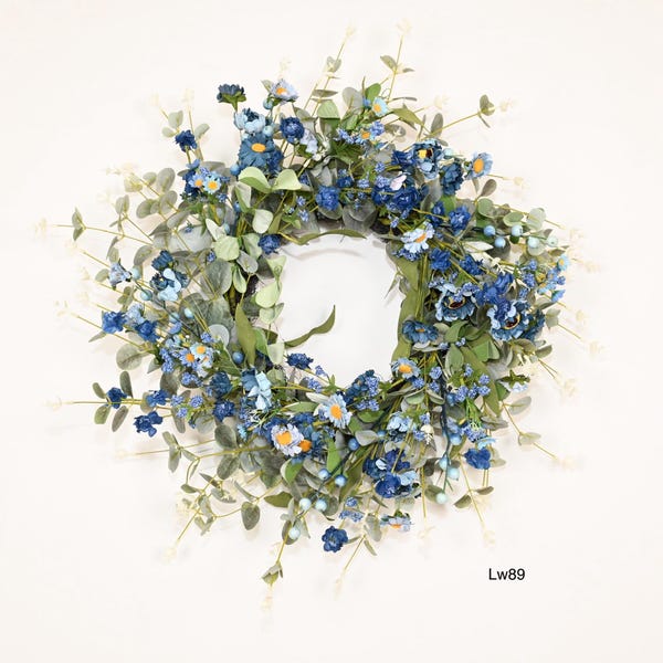 Daisy Farmhouse Wreath - Etsy