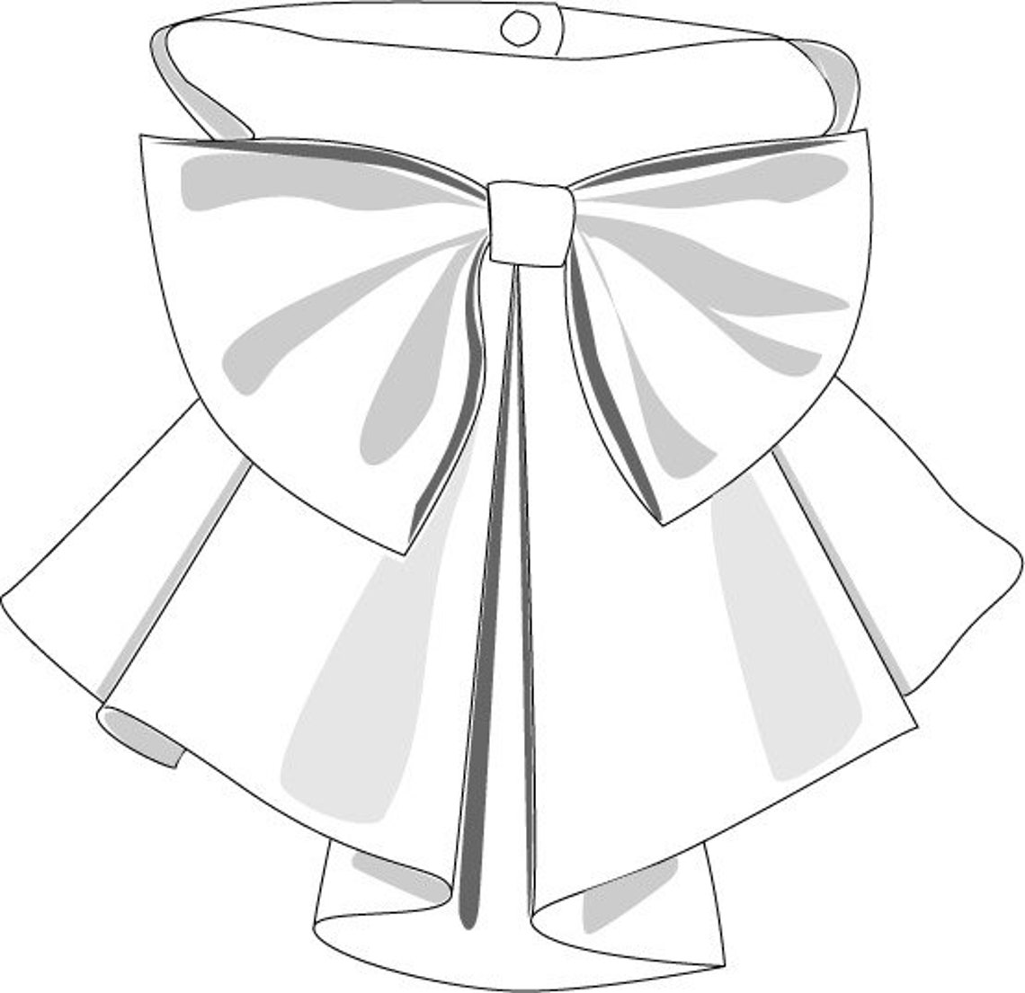 DIY Lady Bow Pattern How to Make a Bow PDF Pattern Sew a Bow - Etsy