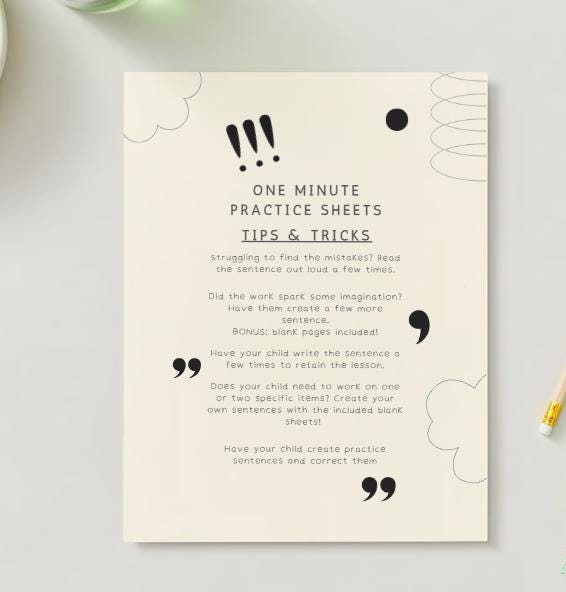 Grammar Practice, Daily, Worksheets, Full Year of Grammar, Printable - Etsy