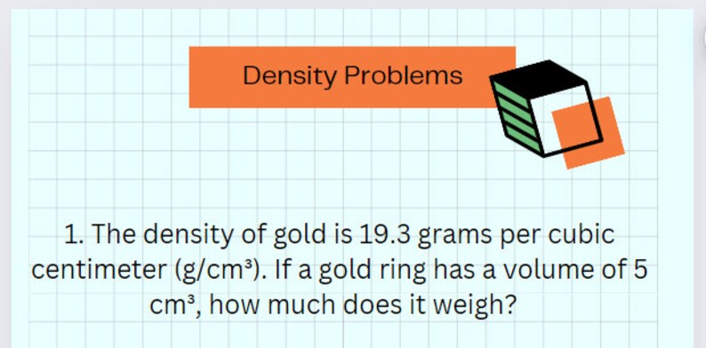 Understanding Density Guide and Worksheets, Science Unit, Printable ...