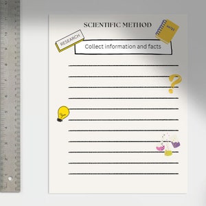 Scientific Method Worksheets, Printable Science Worksheets, Science ...