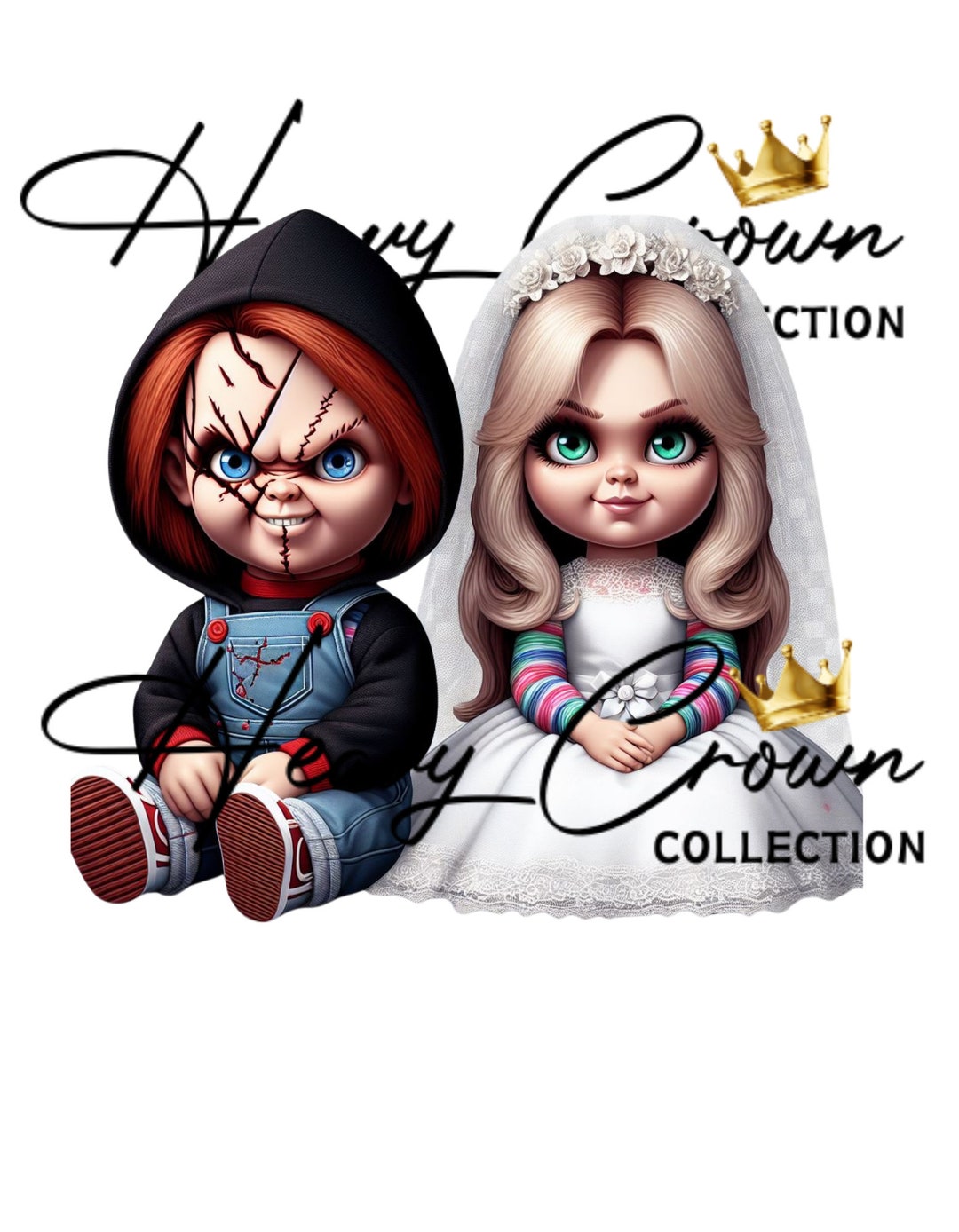 Bride Chucky Clipart Png - Etsy