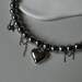 Nacklace Made of Natural Stones With a Heart-shaped Pendant - Etsy