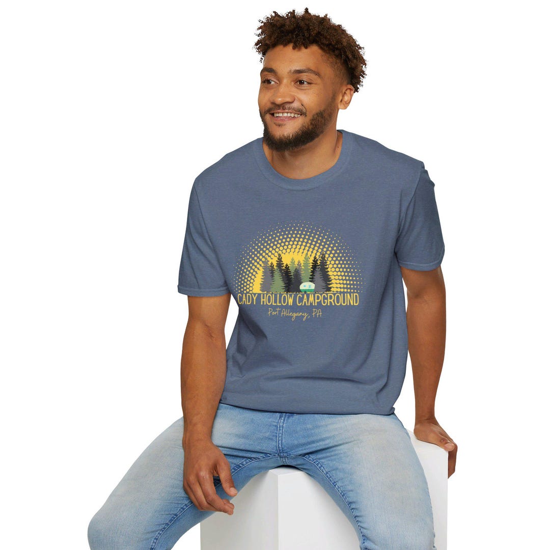 Cady Hollow Campground Sunset Camper Port Allegany T Shirt - Etsy