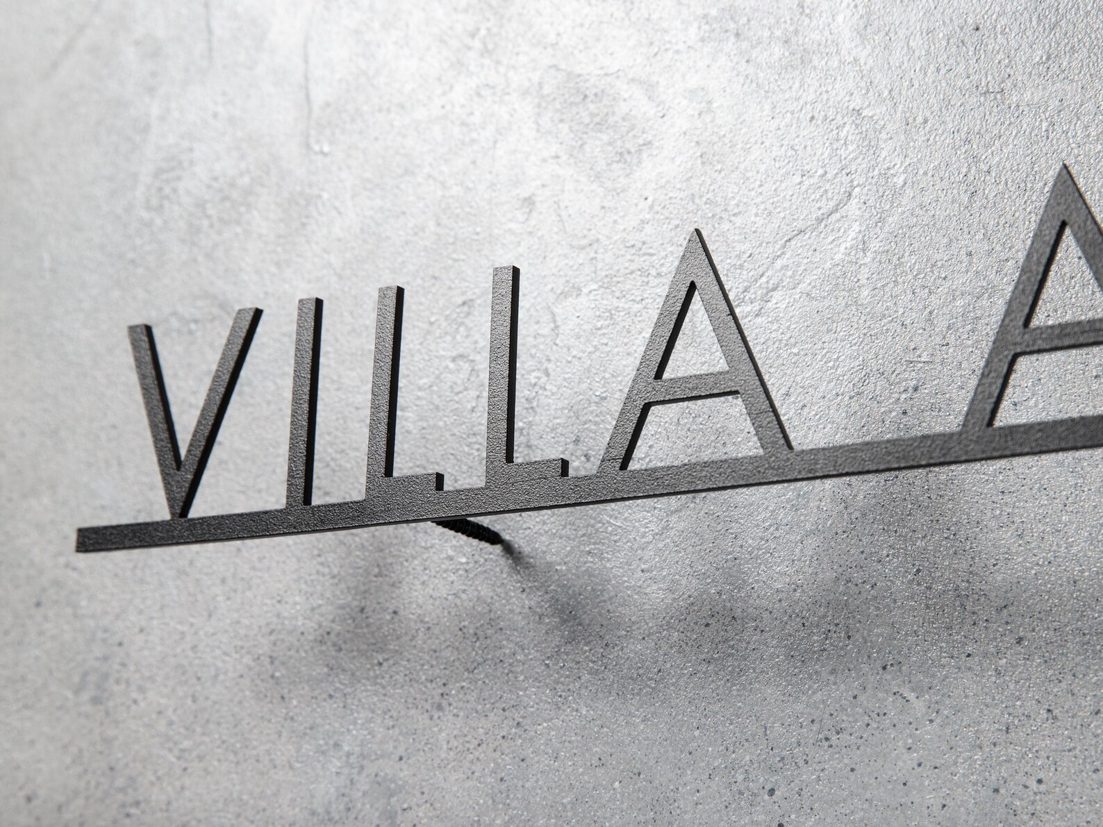 Villa Name Sign, Custom Metal Villa Name Sign, Outdoor Name Plaque ...