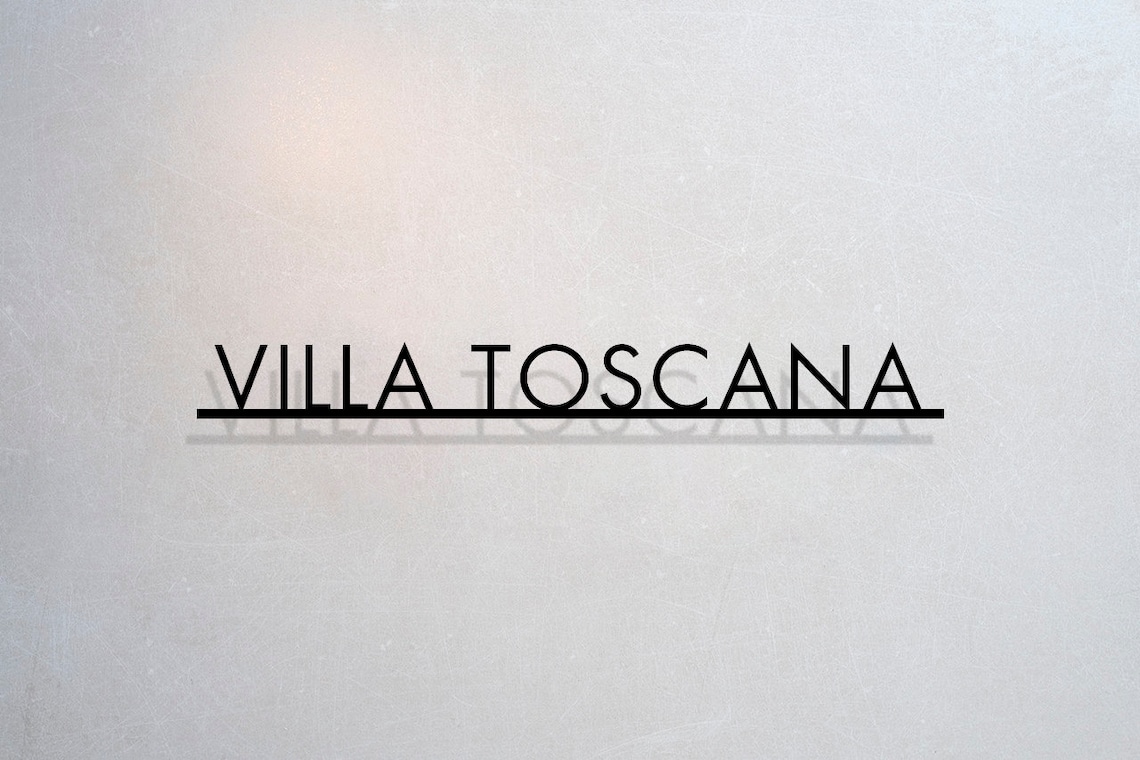 Personalized Metal Villa Name Sign, Custom House Entry Sign, Custom ...