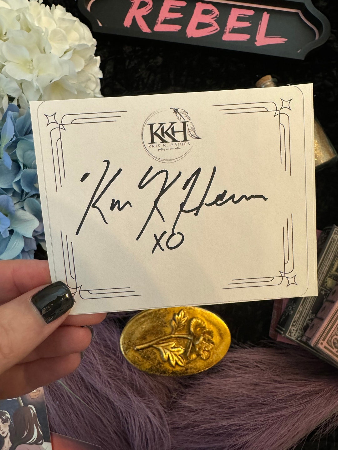 Signed Book Plate - Etsy