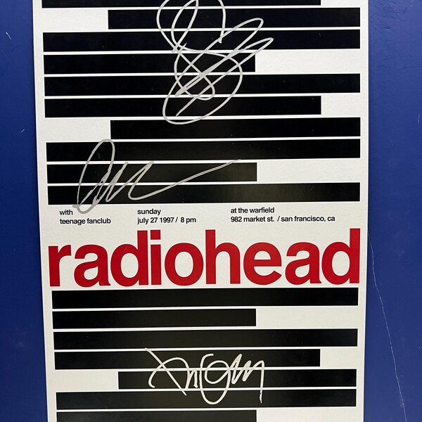 Radiohead - Etsy