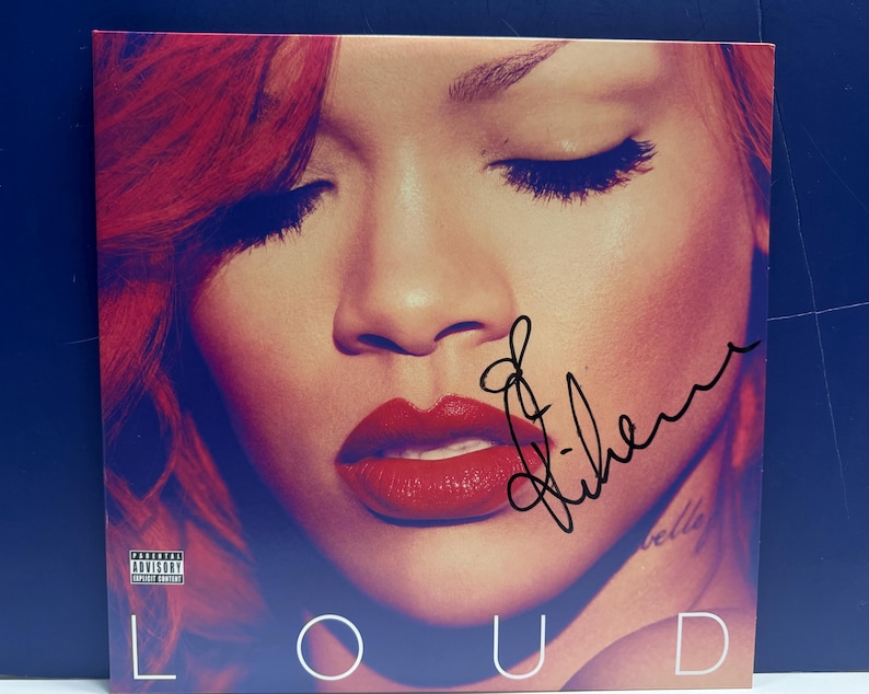Rihanna - Loud - New Signed Vinyl LP Record COA AUTHENTICATED - Etsy
