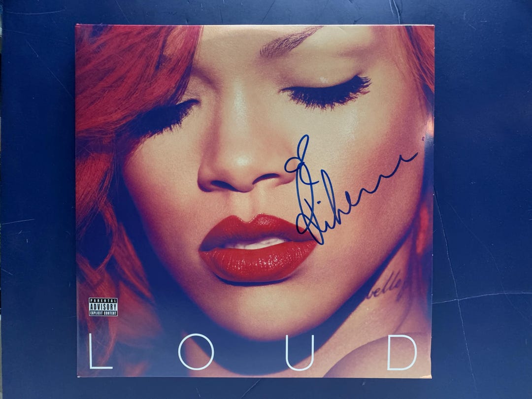 Rihanna - Loud - New Signed Vinyl LP Record COA AUTHENTICATED - Etsy