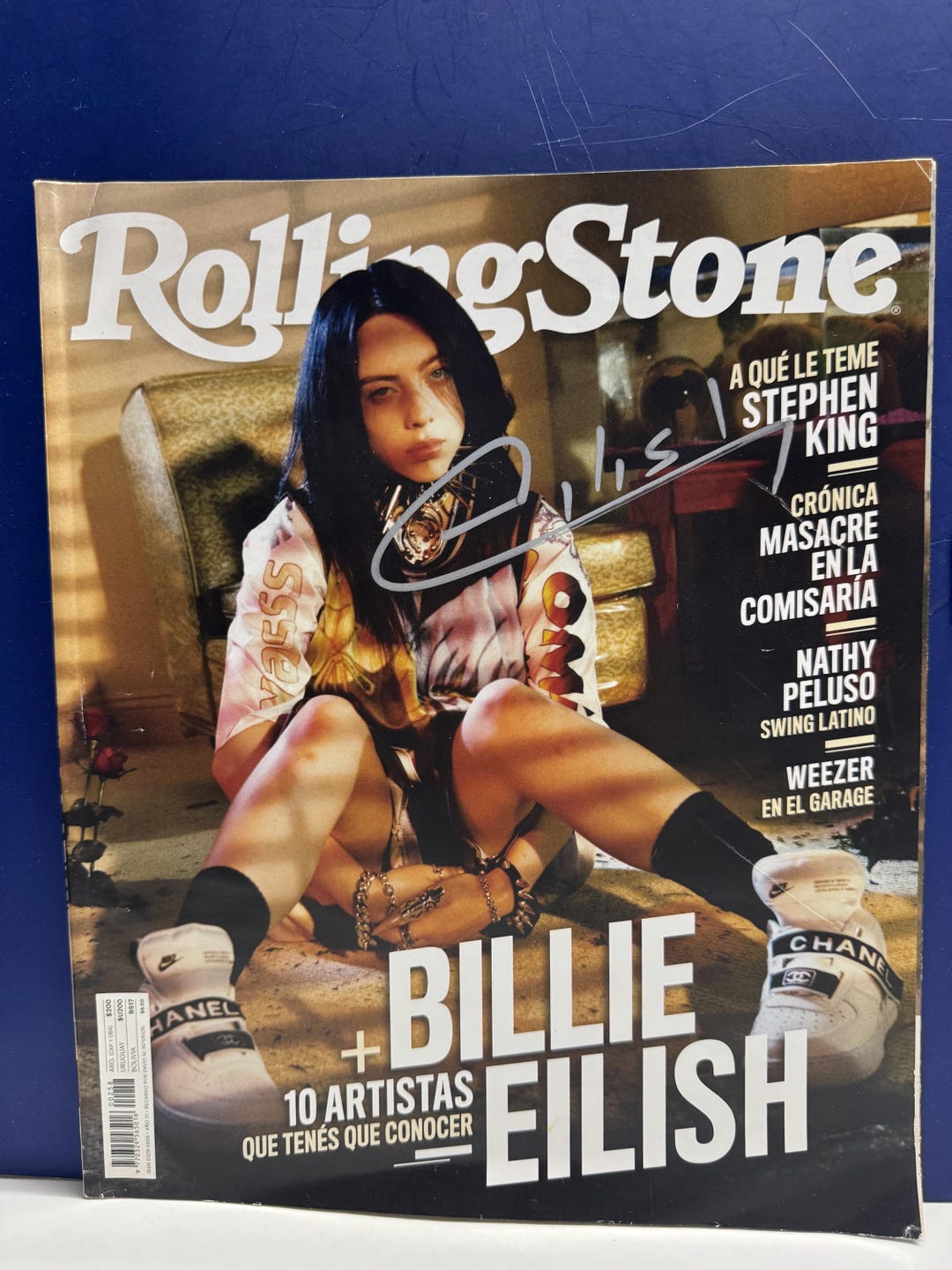 Billie Eilish - Rolling Stone Aug 2019 - New Signed Magazine COA ...