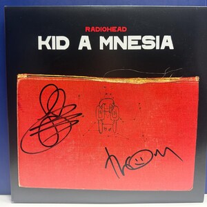 Radiohead - Kid A Amnesia - New Signed by 2 Vinyl LP Record COA ...