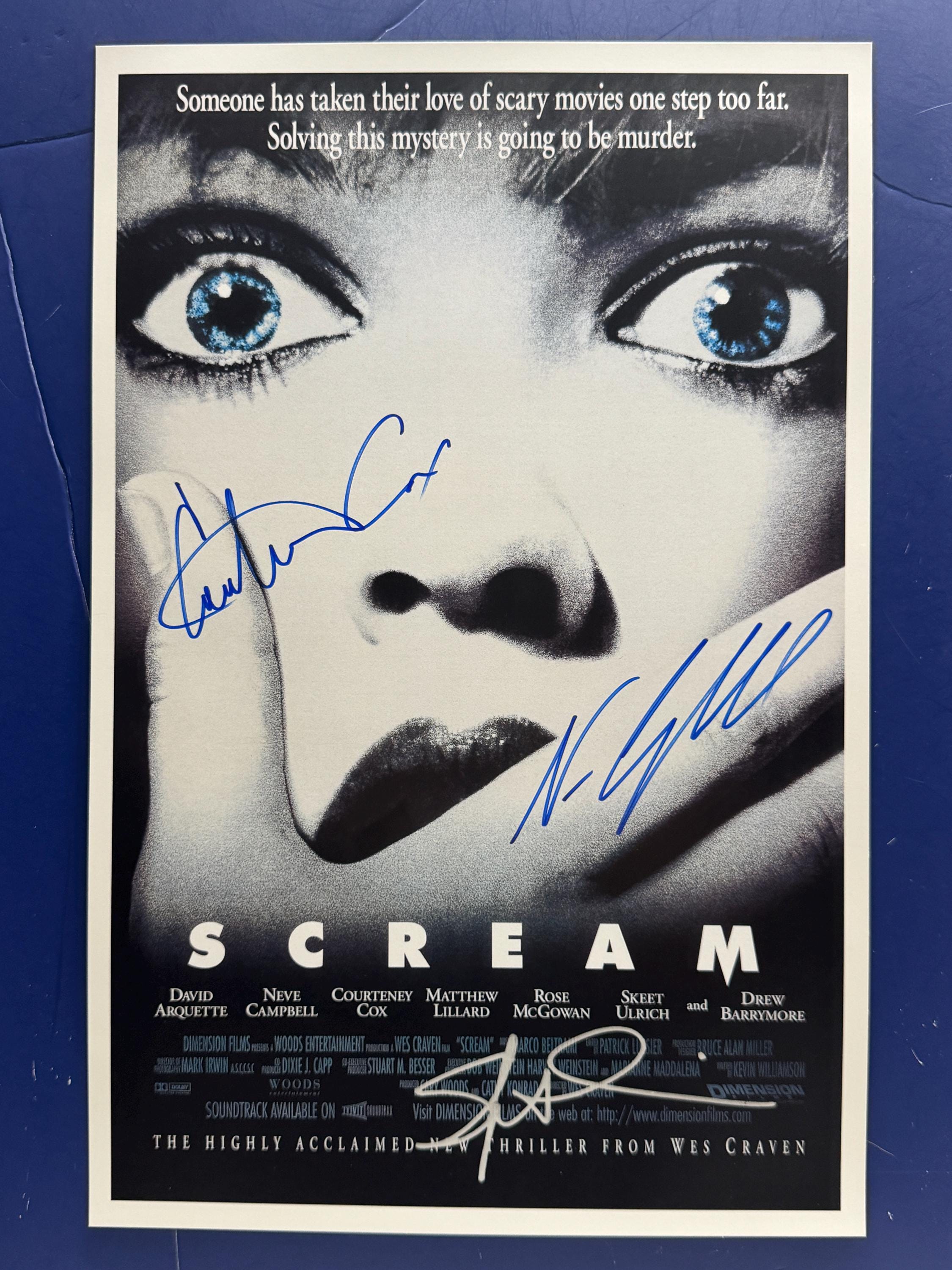 SCREAM 3 Cast-members Signed Movie Poster COA AUTHENTICATED - Etsy