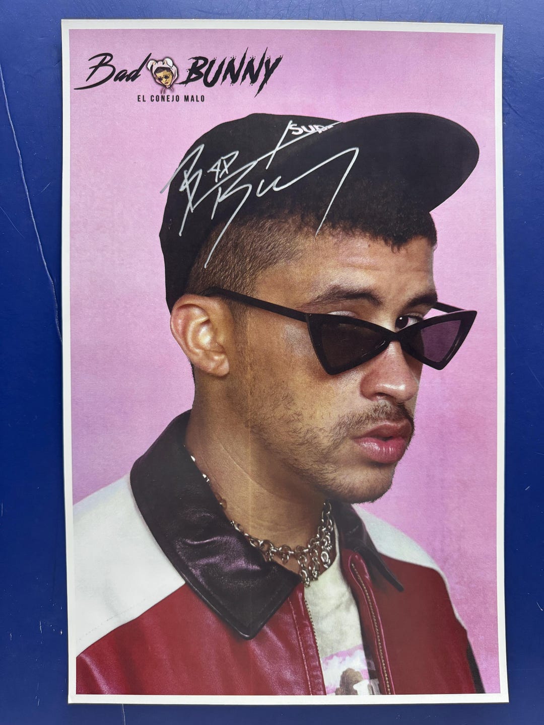 BAD BUNNY - Signed Music Poster Coa AUTHENTICATED - Etsy
