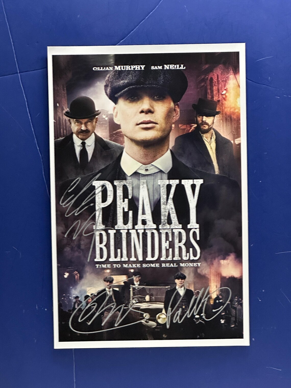 Peaky Blinders 2 Cast-members Signed Movie Poster COA AUTHENTICATED - Etsy