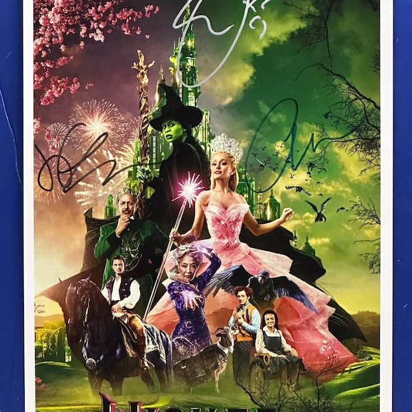 Wicked Signed Poster - Etsy