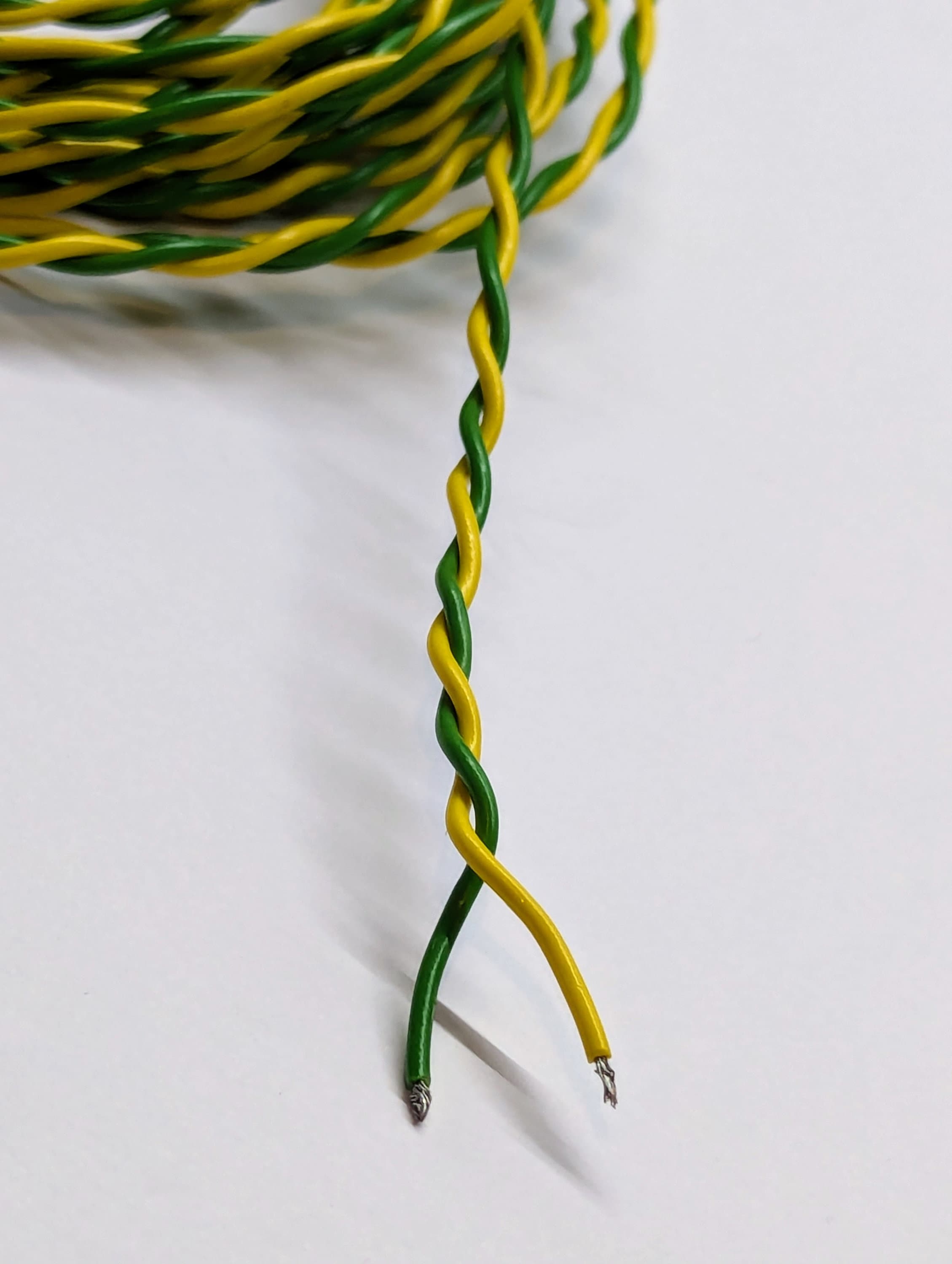 Twisted Pair UK - CAN Bus Wire (green & Yellow) 20awg/0.5mm2 Cable - Etsy