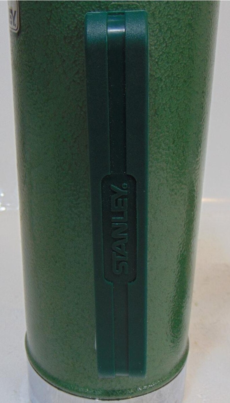 Vtg Aladdin Stanley 1 Ouart Green Thermos A-944DH Stopper 13B Handle ...
